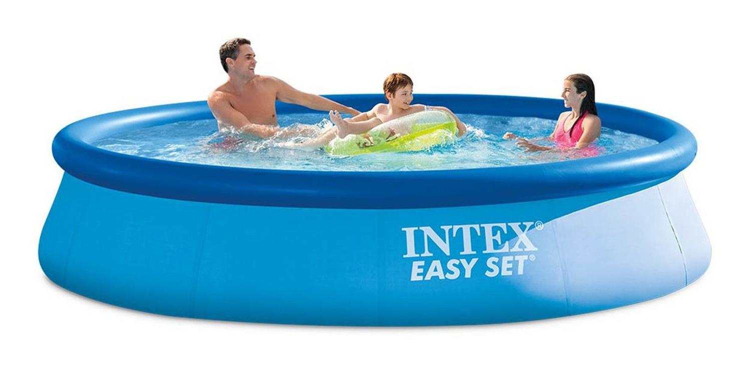 Alberca Inflable 366x76cm 5621 Litros Azul Intex Easy Set – Somos Reyes