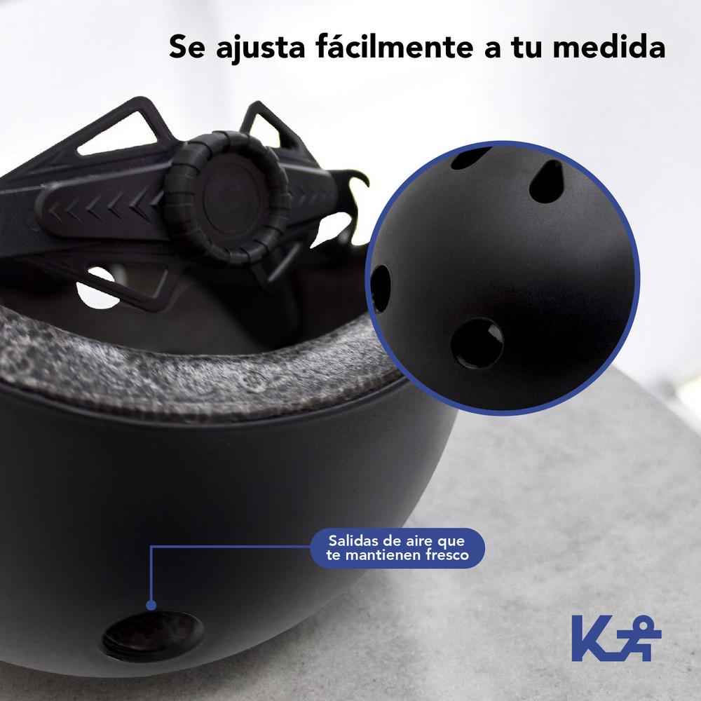 Casco Protector Scooter Bicicleta Monopatín ABS Espuma EPS – Somos Reyes