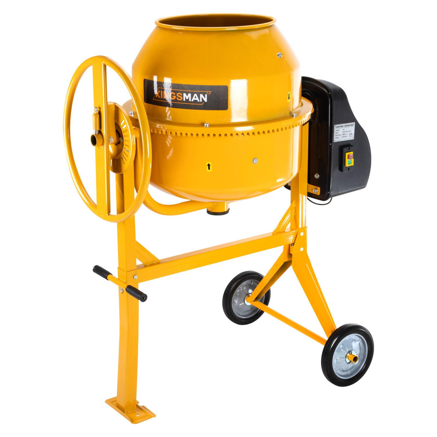 Revolvedora Eléctrica De Concreto Cemento 140L 1HP 1/2 Saco - Somos Reyes